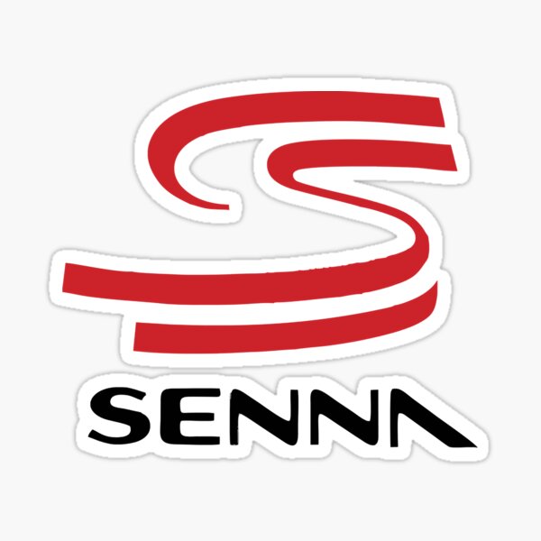 "Ayrton Senna Logo Classic" Sticker for Sale by WalkerLeona | Redbubble
