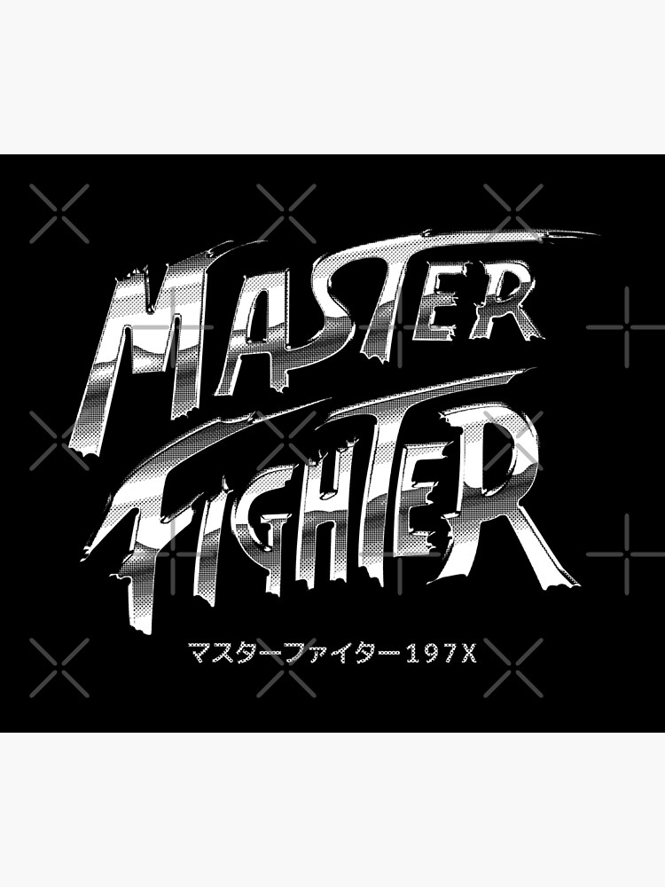"Master Fighter 197X" Poster for Sale by bootlegfactory | Redbubble