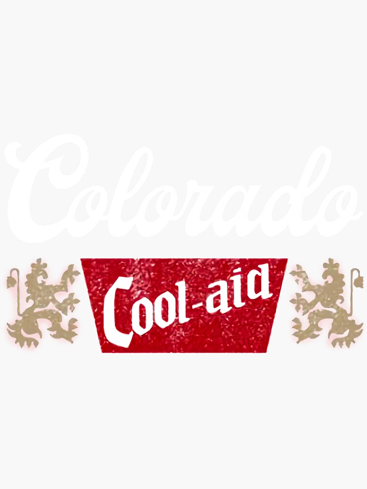 "Colorado Cool aid, Colorado Cooling Assistance" Sticker for Sale by ...