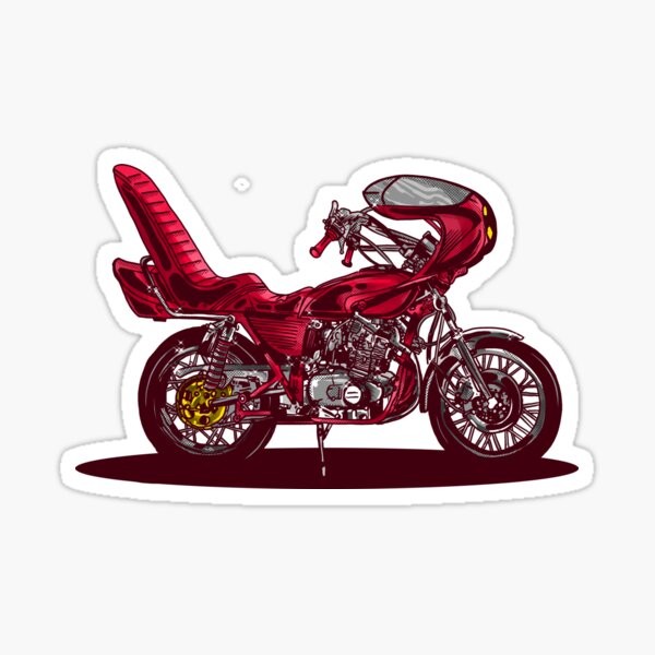 "Bosozoku Red" Sticker for Sale by happow | Redbubble