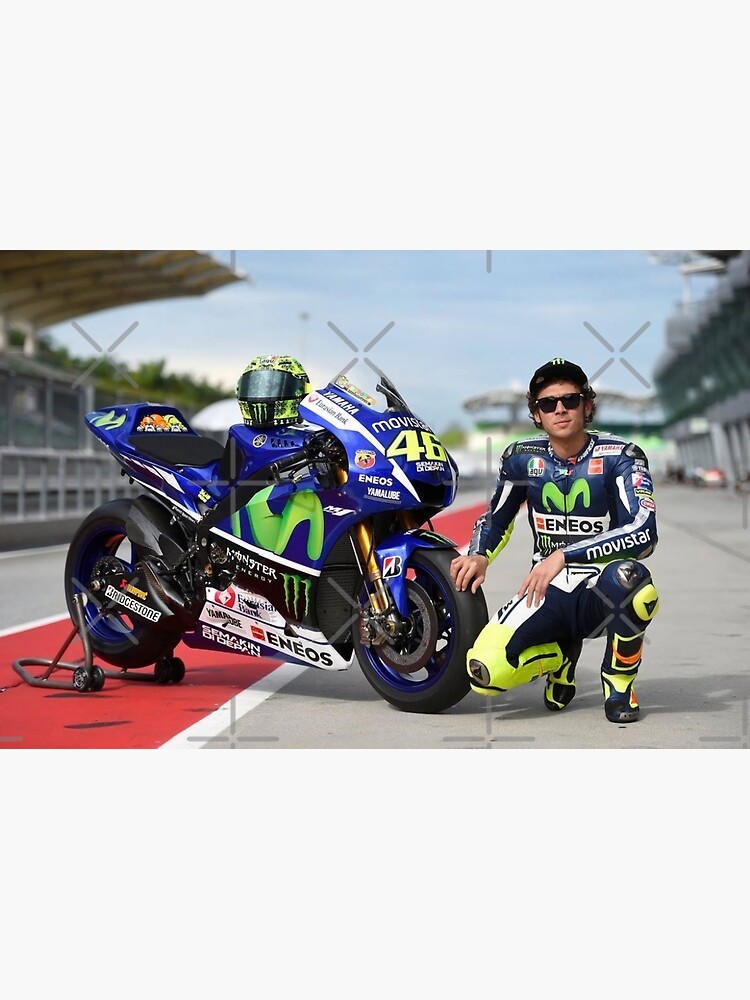 "Number 46 Of Legend Rider Poster" Poster by natthanjerremy | Redbubble