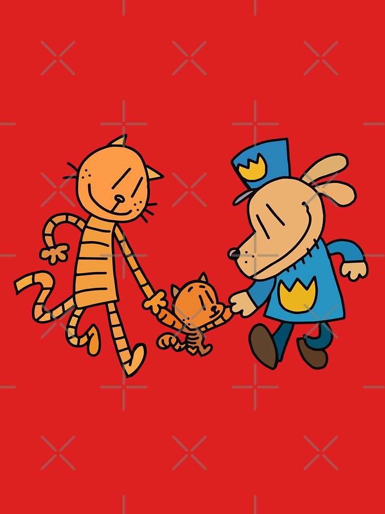 "Dog Man, Lil Petey, and Big Petey Fan Art" T-shirt for Sale by ...