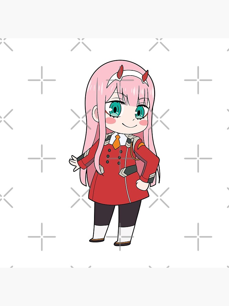 "Zero Two Chibi" Poster for Sale by ChibiCheems | Redbubble