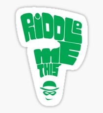 Riddler: Stickers | Redbubble