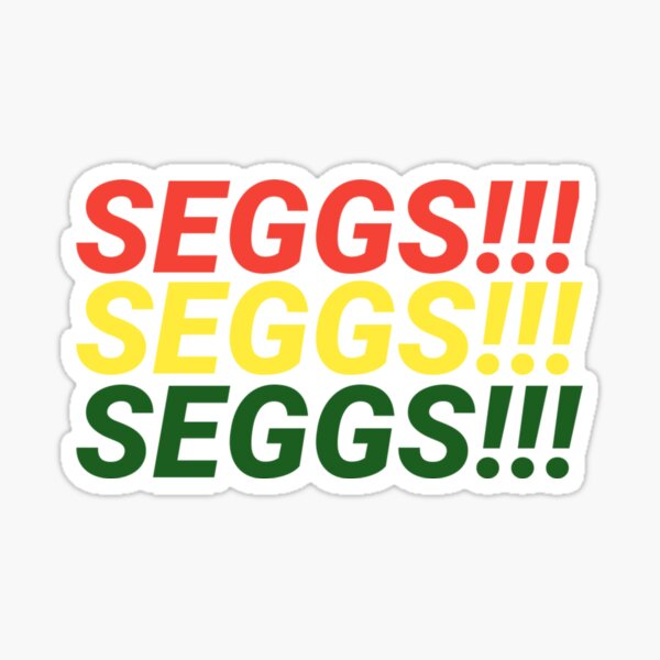 "Seggs design" Sticker for Sale by LukjanovArt | Redbubble