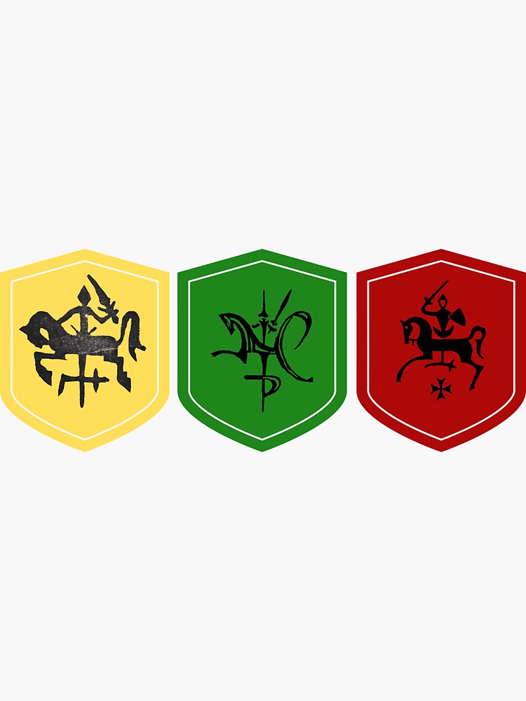 "Vytis, Vytis, Vytis" Sticker for Sale by Dpocius | Redbubble