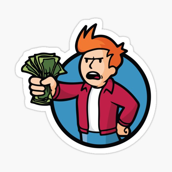 "Funny Meme logo" Sticker for Sale by Teetoo2974 | Redbubble