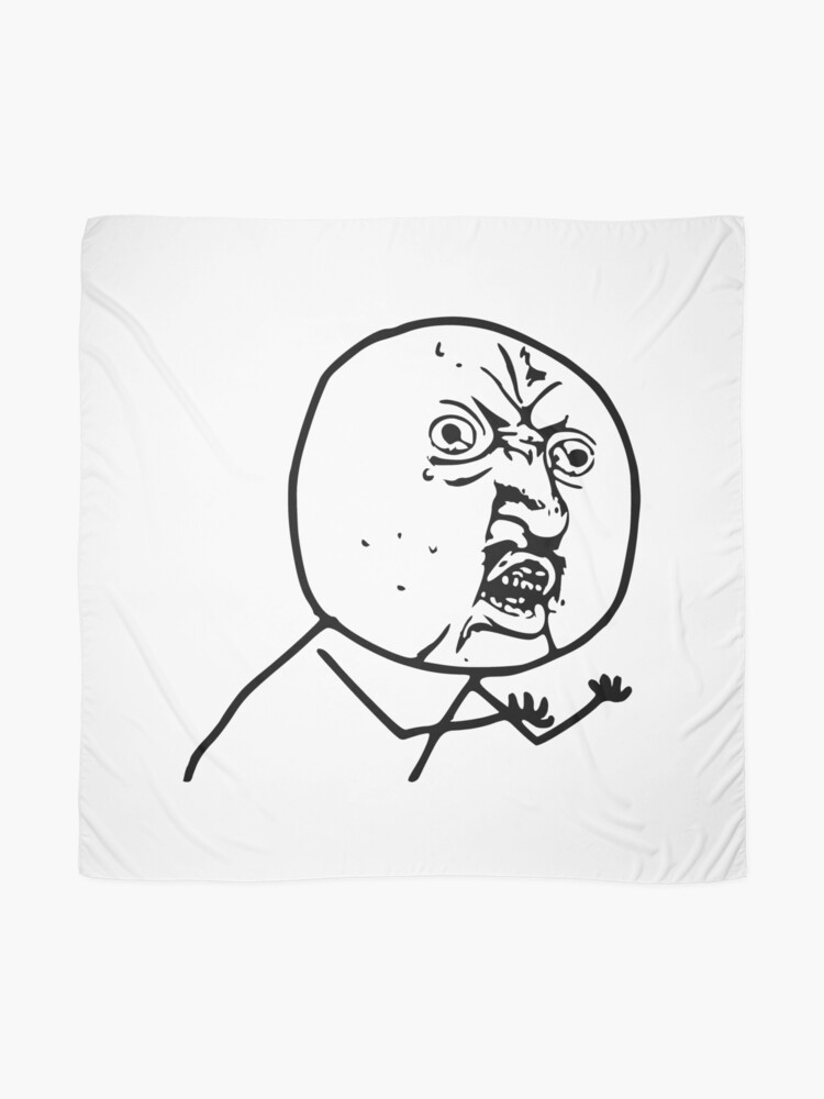 Cara De Meme Enojado