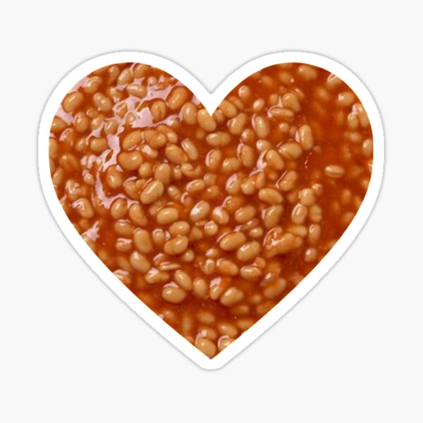 "baked beans " Sticker for Sale by TAMMY-BOUTIQUE | Redbubble