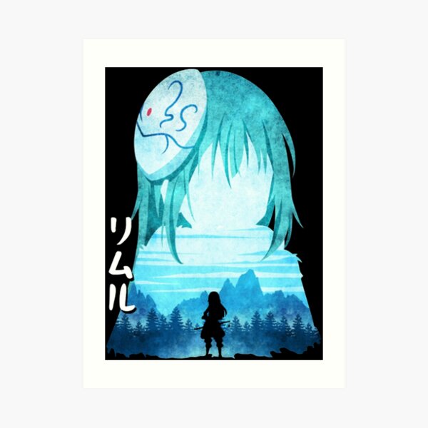 "Cute Demon Slime - Rimuru Tempest" Art Print for Sale by jamikfaku ...