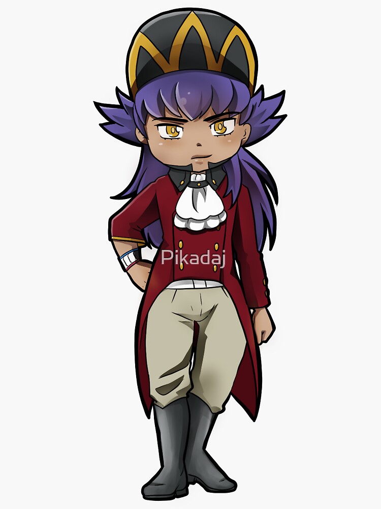 "Champion Leon ( Battletower Outfit )" Sticker for Sale by Pikadaj ...