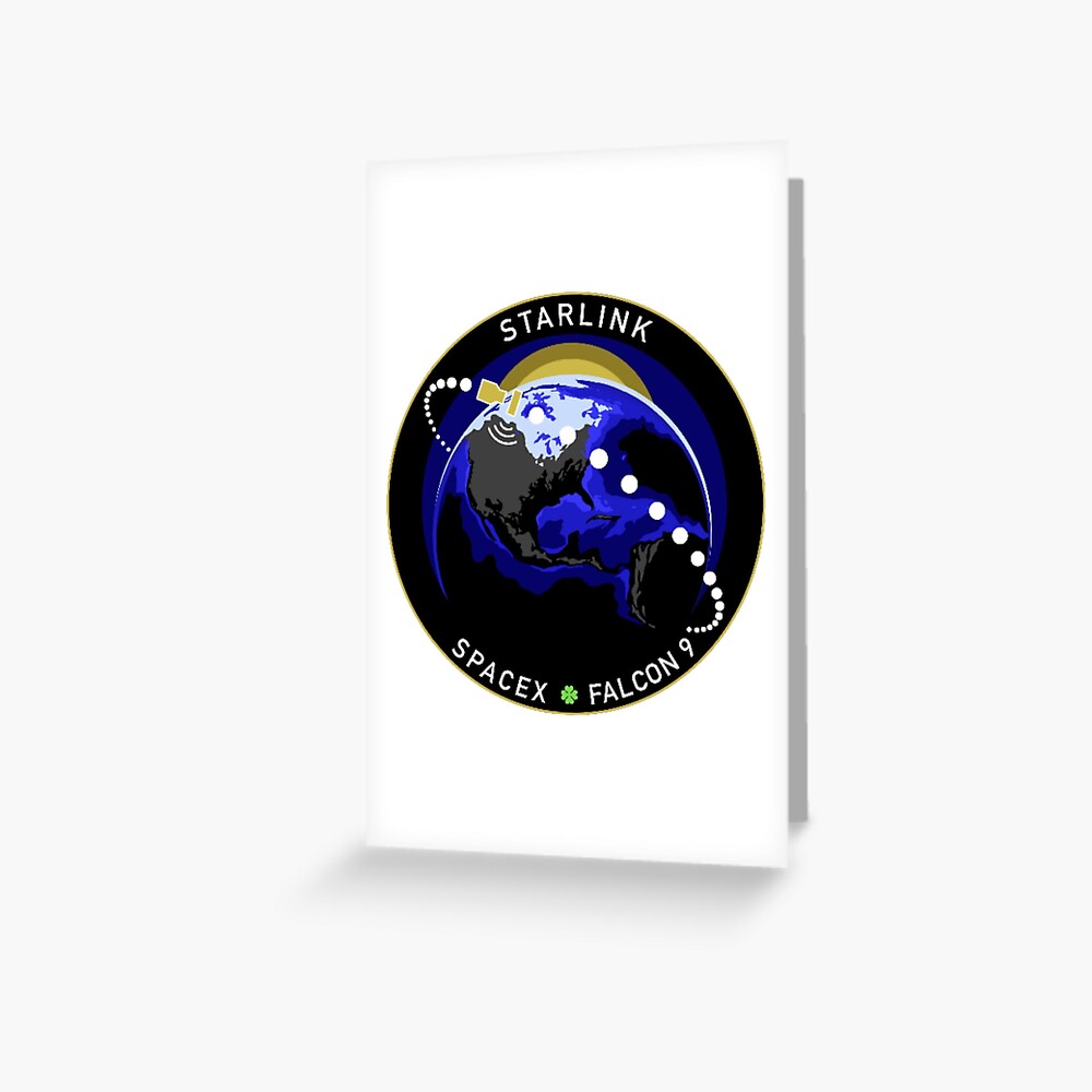 "Starlink Mission - Space X" Sticker by Ertinox444 | Redbubble