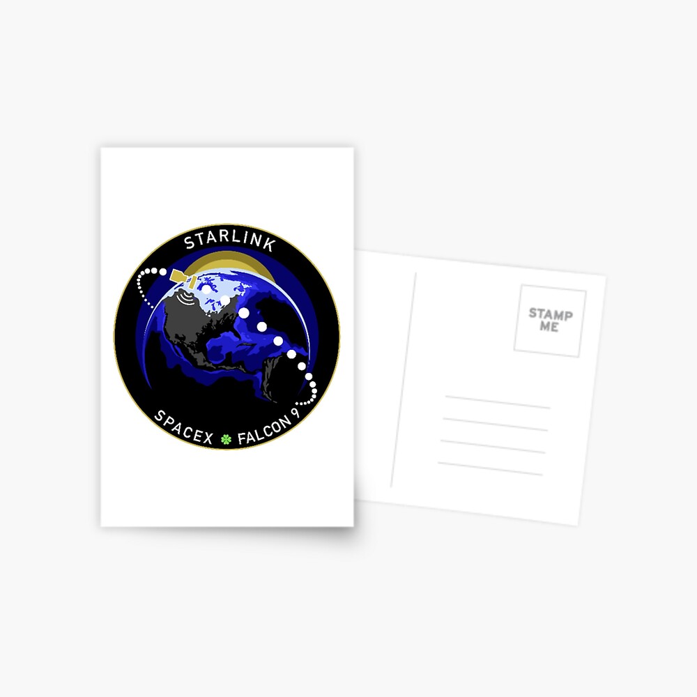 "Starlink Mission - Space X" Sticker by Ertinox444 | Redbubble
