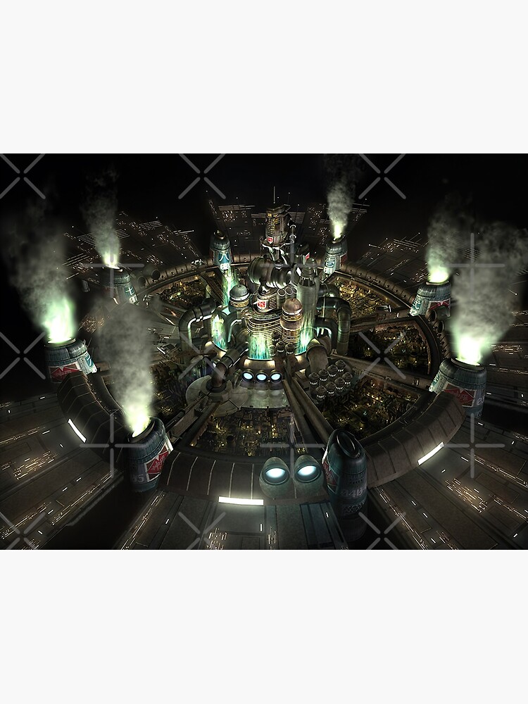 "Midgar [Original]" Art Print for Sale by GlitchBob452 | Redbubble