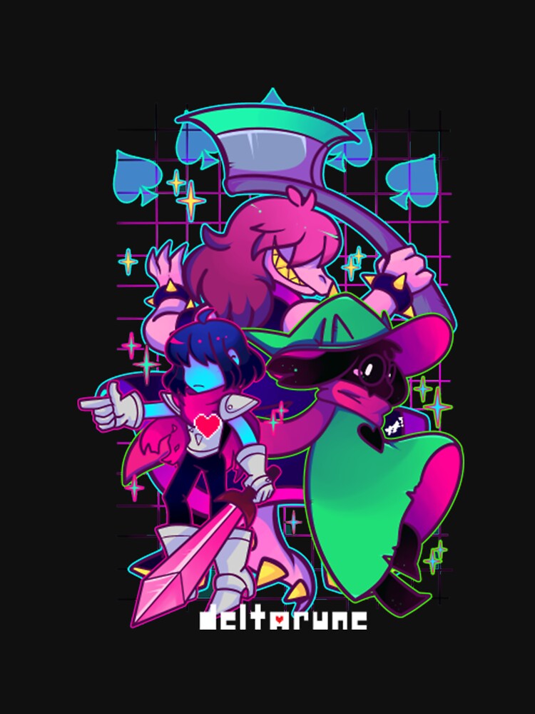 "Deltarune " T-shirt for Sale by Rusianan2 | Redbubble | deltarune t ...