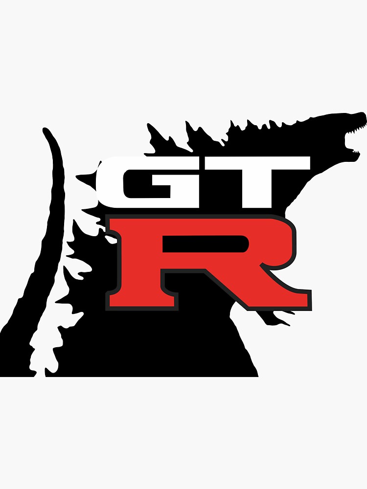 "The GTR Sticker" Sticker by ronipolo7 | Redbubble