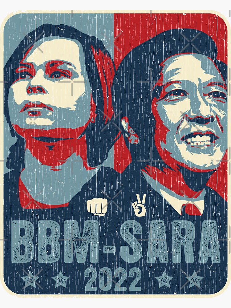 "Vintage BBM and Sara Duterte" Sticker for Sale by kimwellrena | Redbubble