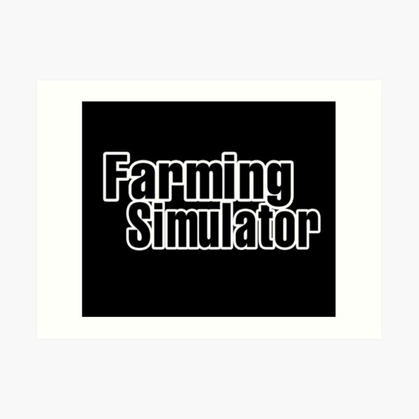 "Farming Simulator - Farming Simulator 22 Logo" Art Print by ...