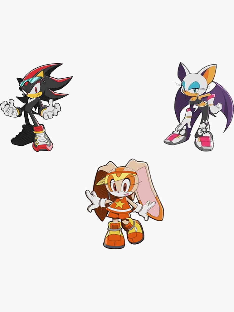 "Sonic Riders - Extra Characters Team Set Sticker" Sticker for Sale by ...