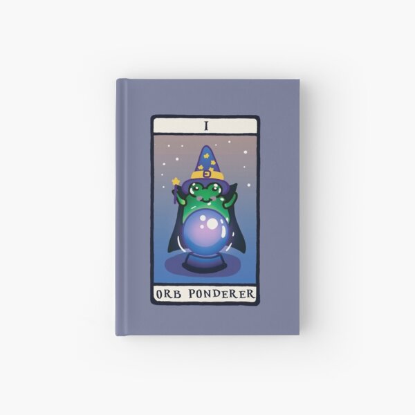 Cuaderno de tapa dura «Orb Ponderer - Tarot Card Reflexionando sobre mi ...