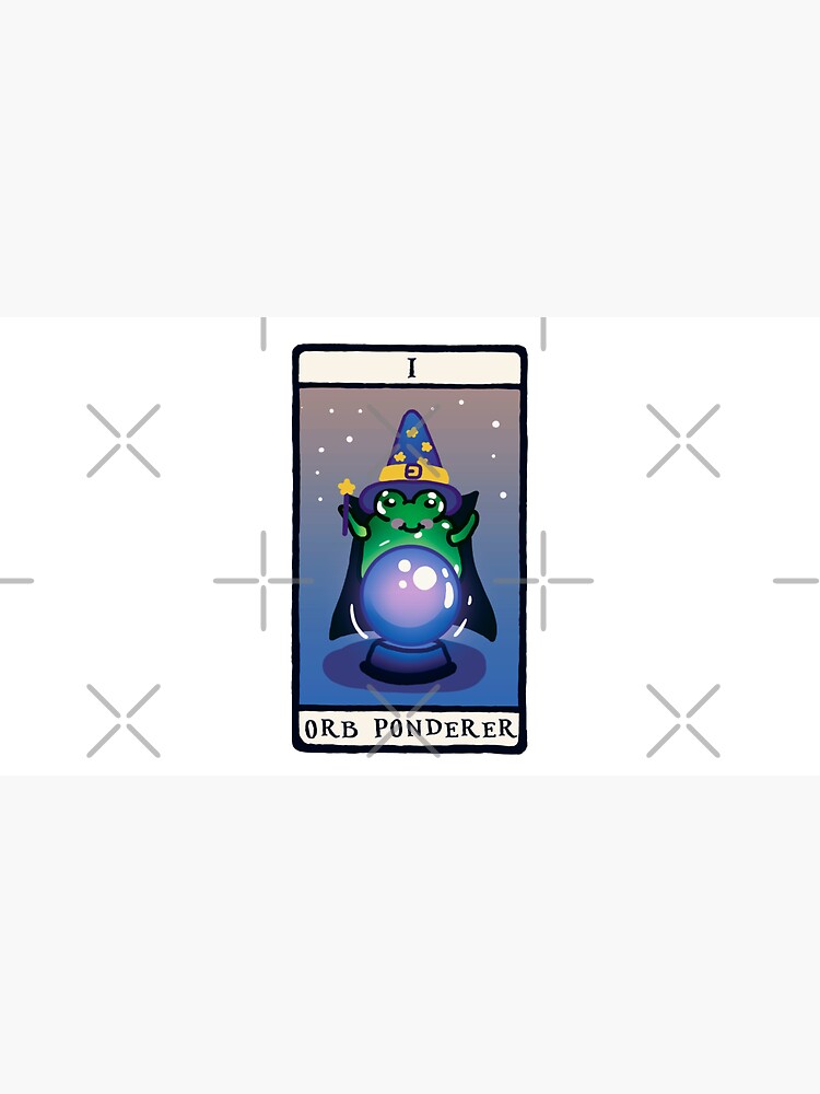 Gorra «Orb Ponderer - Tarot Card Reflexionando sobre mi Orb nuevo meme ...