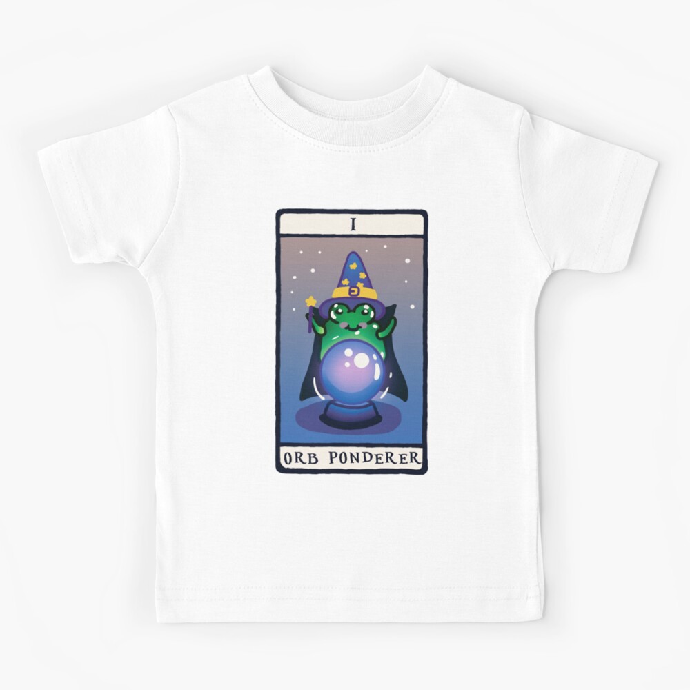 Camiseta para niños «Orb Ponderer - Tarot Card Reflexionando sobre mi ...