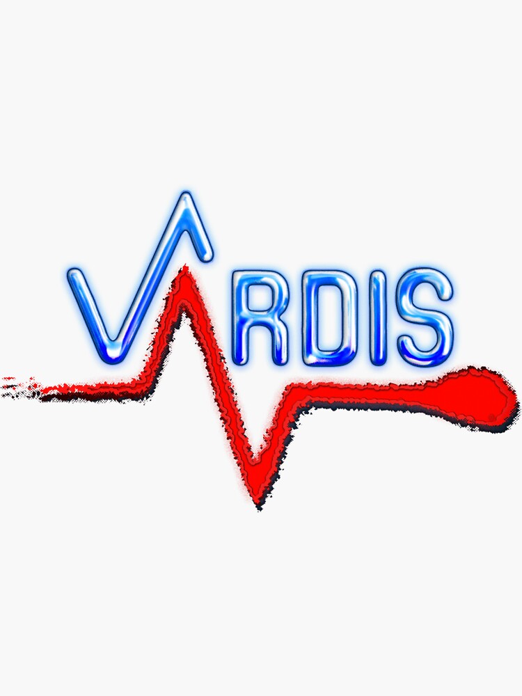 "Vardis Band Logo" Sticker by HEAVYZONE | Redbubble