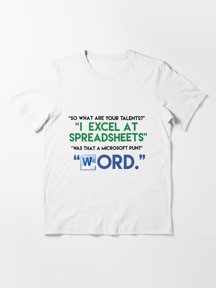 "Word" T-shirt for Sale by mrpopo8 | Redbubble | microsoft t-shirts ...