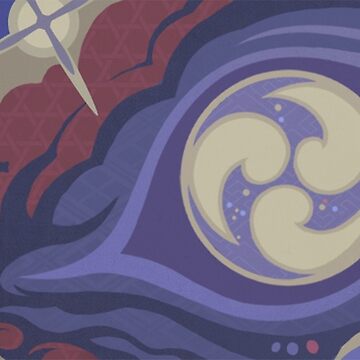 "Raiden Shogun Electro Pattern" Poster for Sale by lovelysophiet1 ...