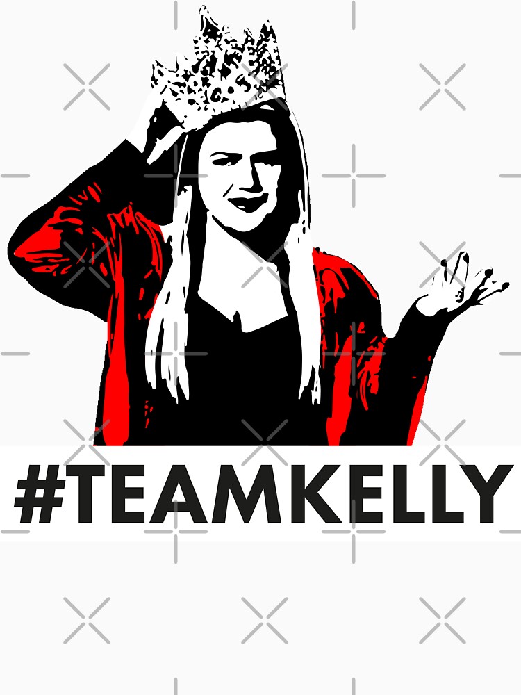"TEAM KELLY CLARKSON" T-shirt for Sale by jefvr | Redbubble | teamkelly ...