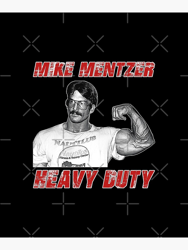 "Mike Mentzer - Heavy Duty" Poster for Sale by KiaanFry | Redbubble