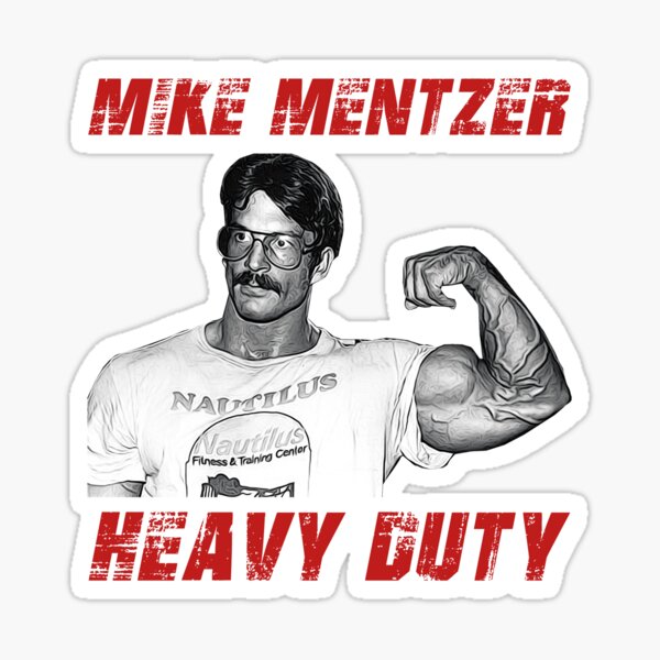 "Mike Mentzer - Heavy Duty" Sticker for Sale by KiaanFry | Redbubble
