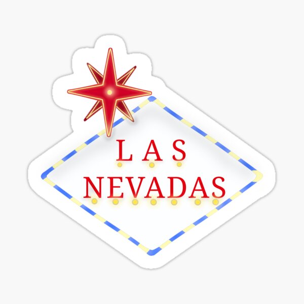 "Las Nevadas sticker (light)" Sticker for Sale by lost-cacti-shop ...