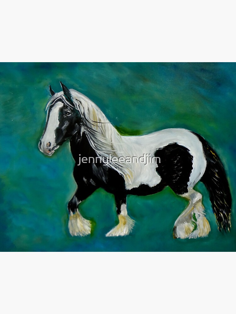 "Gypsy Vanner Paint" Sticker by jennyleeandjim | Redbubble