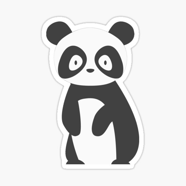 "WTF panda" Sticker for Sale by Micovic | Redbubble