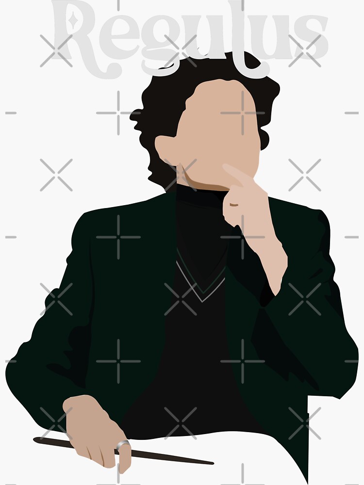 "Regulus Black" Sticker for Sale by hazftloueh | Redbubble