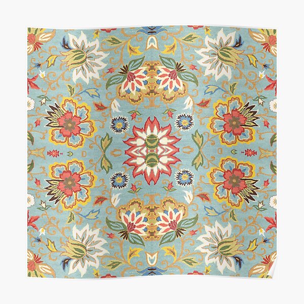 "Vintage Antique Persian Carpet Print" Poster for Sale by IsamDiyab ...