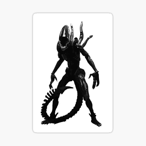 "Alien" Sticker for Sale by Philipe3d | Redbubble