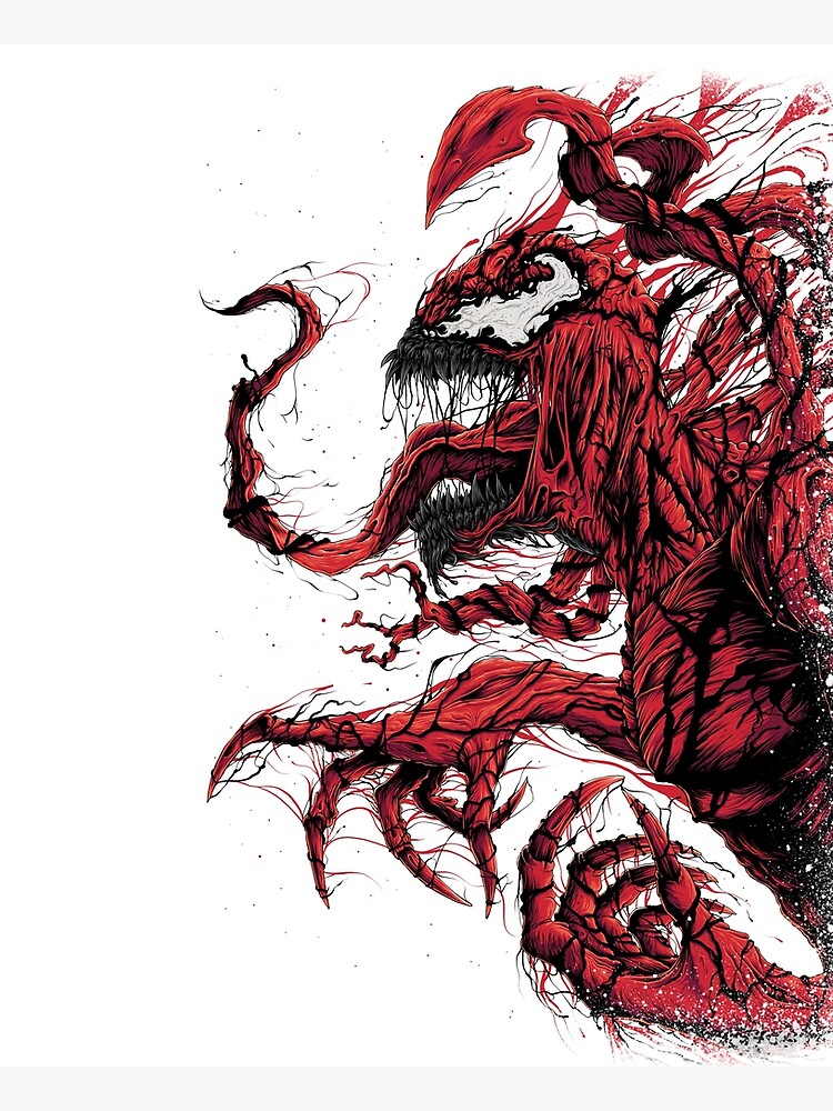"Red symbiote" Poster by Nanisdafne | Redbubble