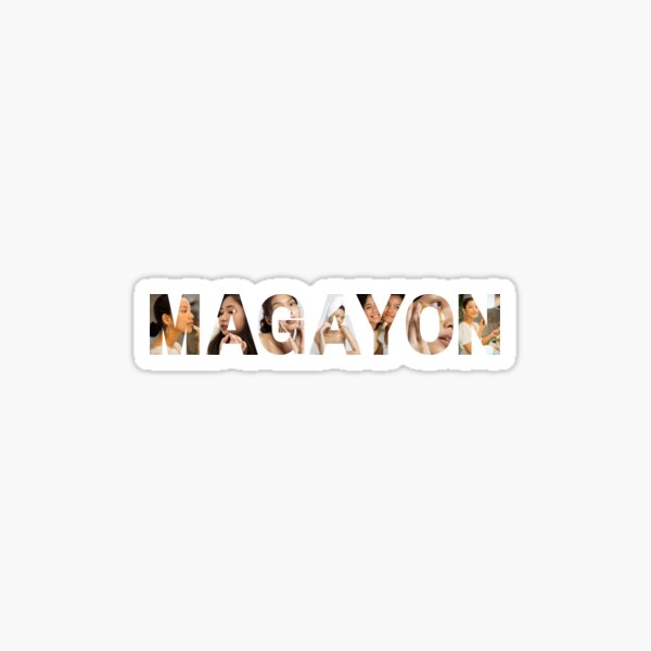 "Bicolano Word "Magayon"" Sticker for Sale by pinoyhustle | Redbubble