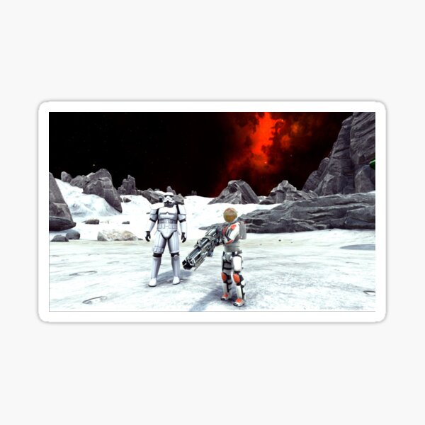 "ARK Survival moon map" Sticker by teeni666 | Redbubble