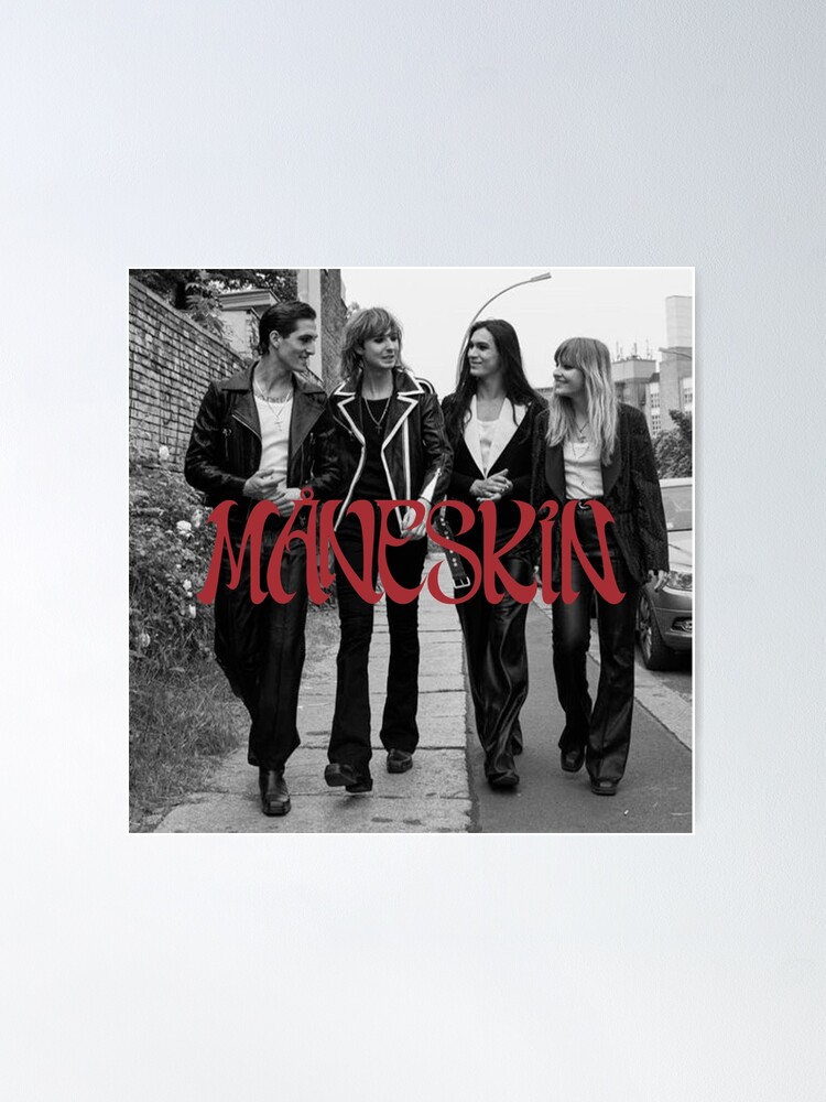 "Maneskin" Posterundefined by Maneskin Cool Mamalon | Redbubble
