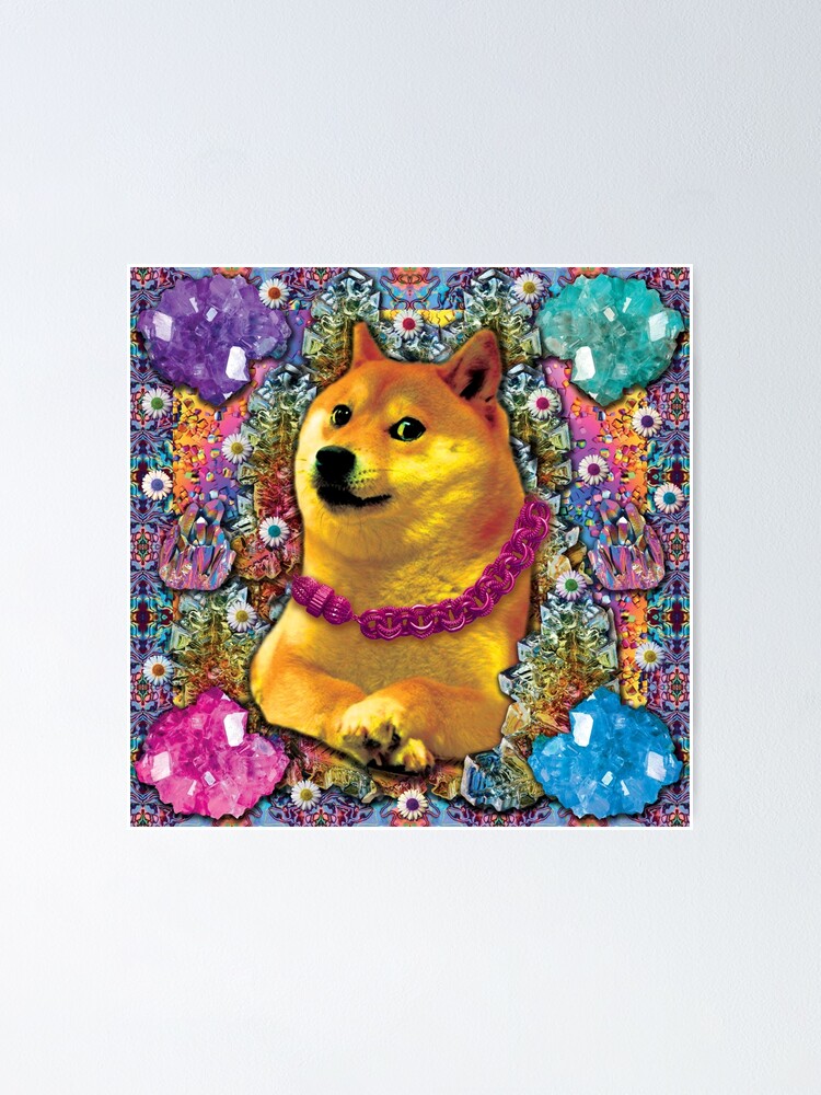 "shibe doggo wants your snoot boop" Poster for Sale by STORMYMADE ...