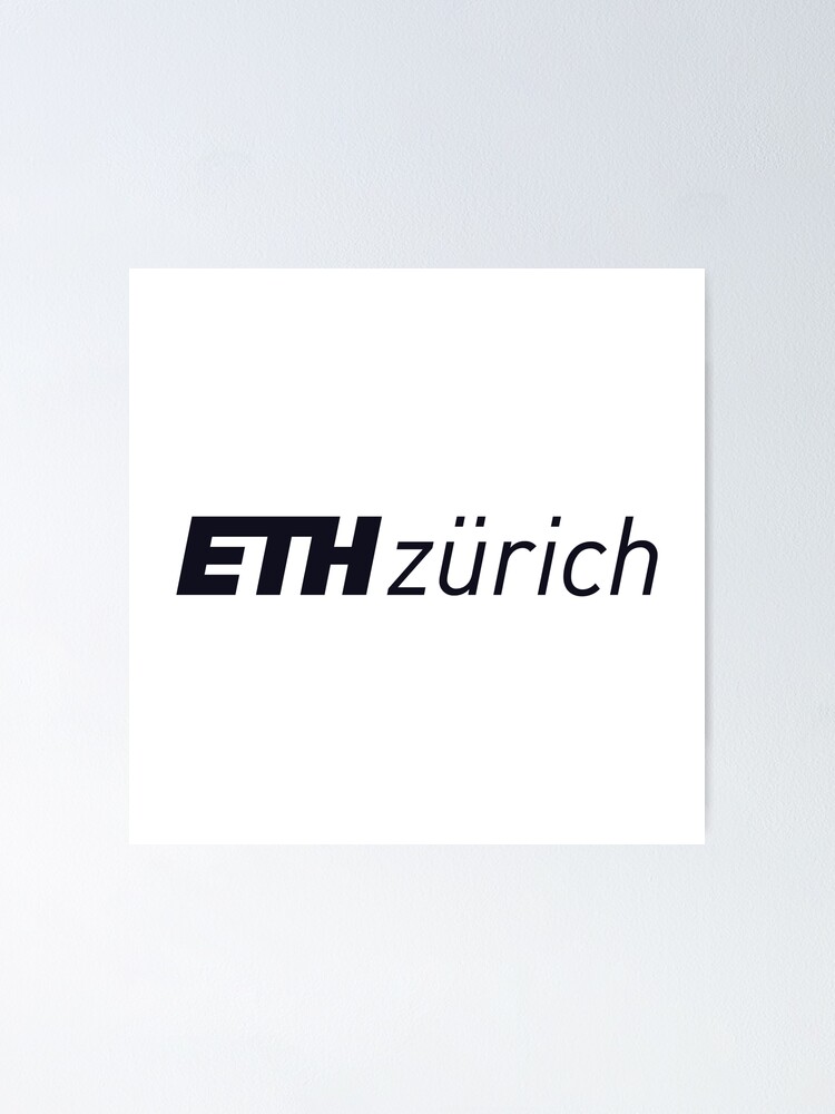 "The ETH Zurich Logo" Poster for Sale by jacob915shop | Redbubble