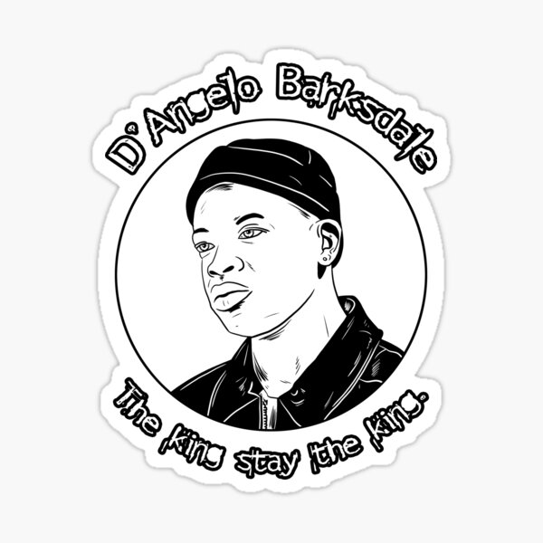 "D'Angelo Barksdale - The Wire" Sticker for Sale by blacksnowcomics ...