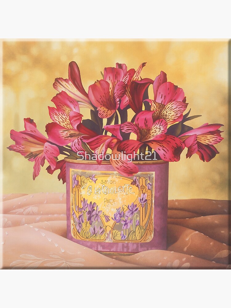 "Art Deco Vintage Paris Soap Label Violette Violets " Poster for Sale ...