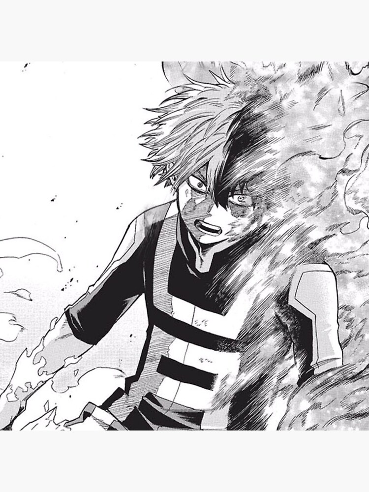 "Midoriya in the smoke - MHA Fanart - Phone Casing, Stickers, Badge ...