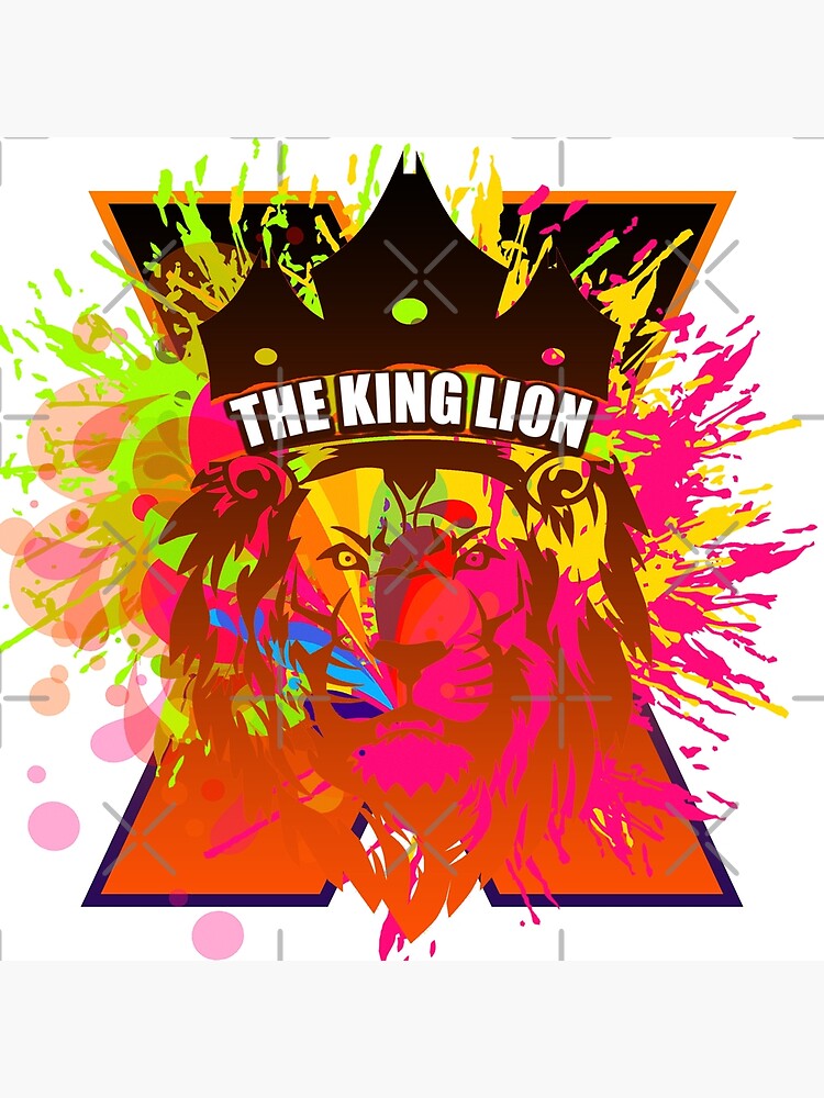 Lámina fotográfica «El rey leon y el rey leon» de Masterprodesign ...