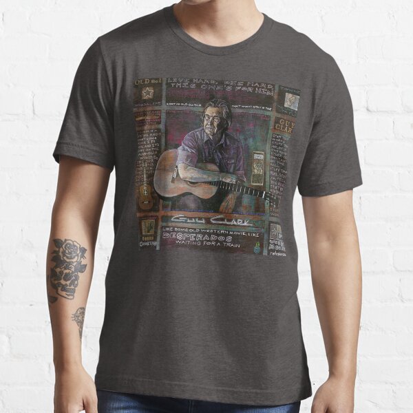 "Guy Clark" T-shirt for Sale by RayStephenson | Redbubble | guy clark t ...