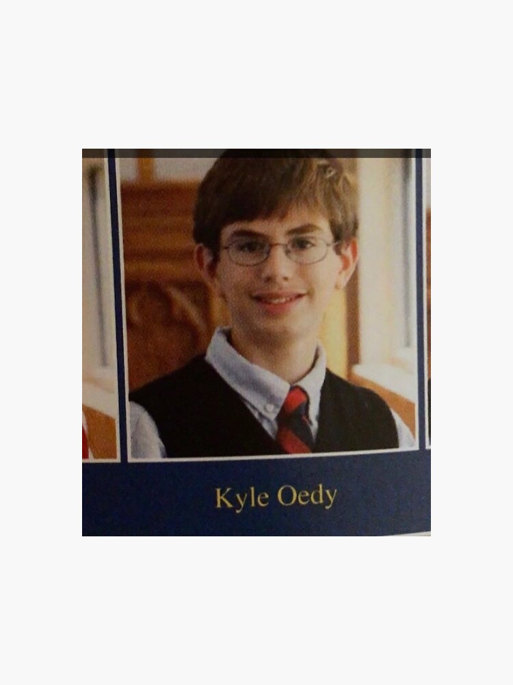 "Kyle Oedy - Youngster Edition" Sticker for Sale by lionspride69 ...